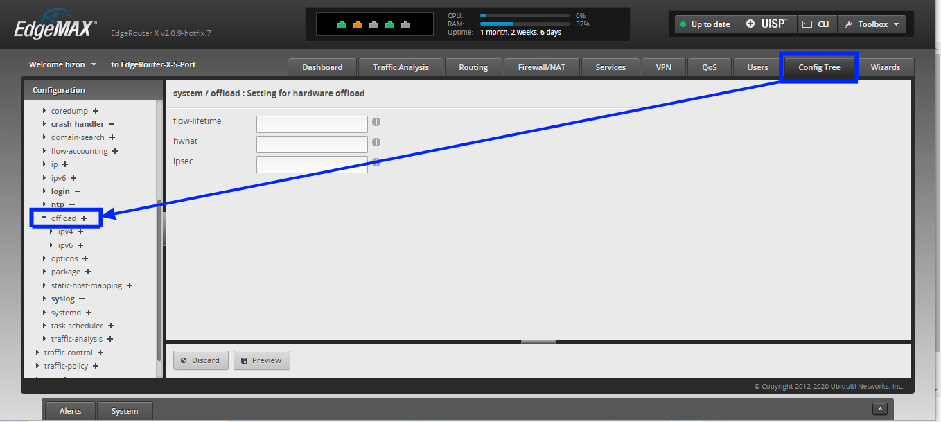 Ubiquiti EdgeRouter X – Hardware Offload – Ostrich blog
