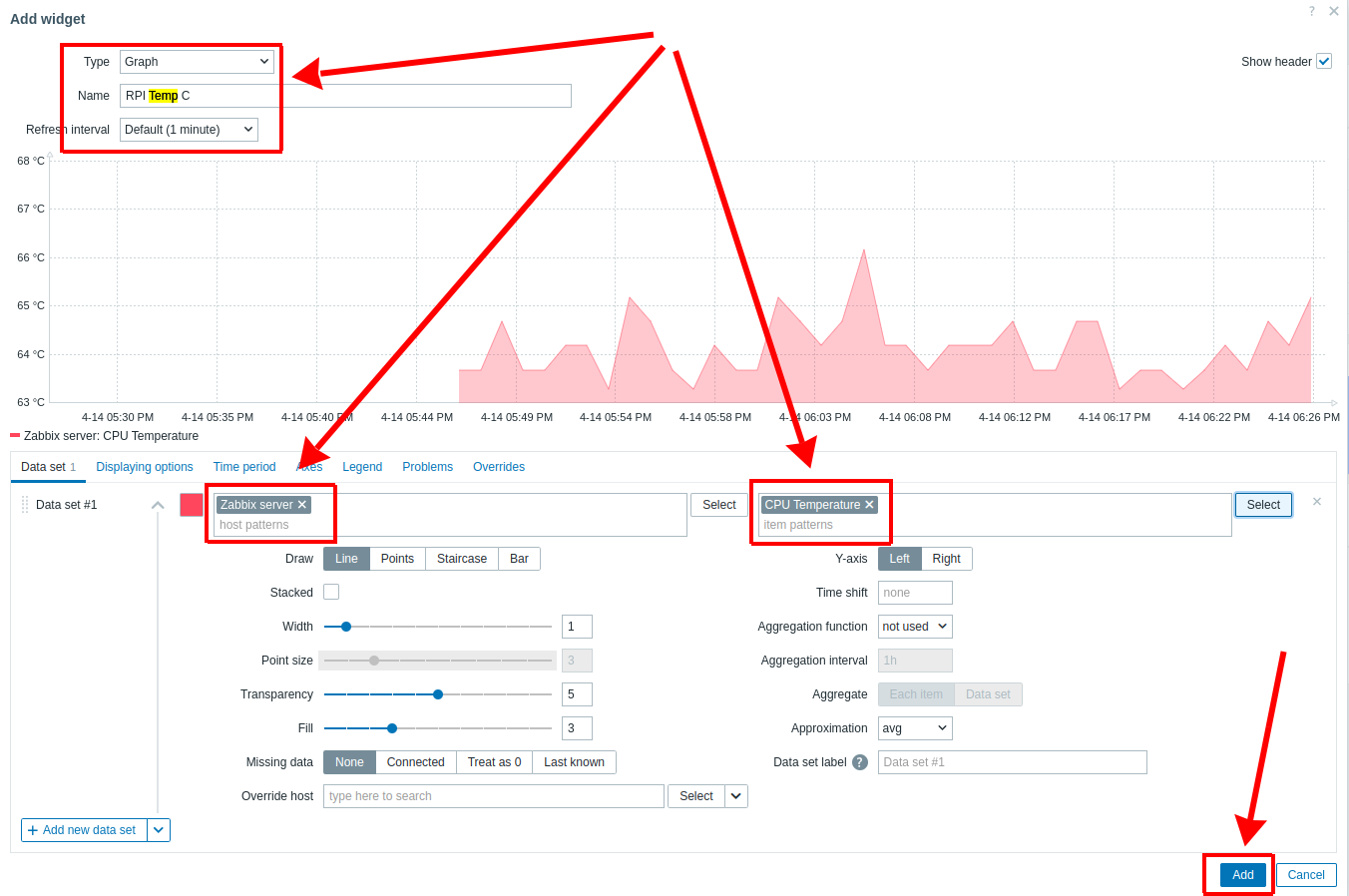 Monitoring Raspberry Pi CPU Temperature with Zabbix – Ostrich blog